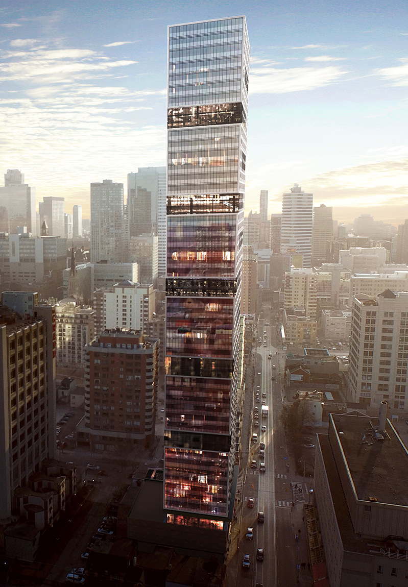 Highrise city grid layout - ladergogreen